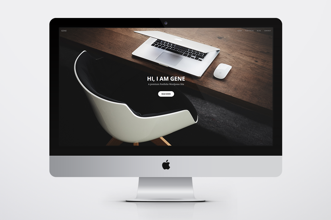 Gene - Portfolio WordPress Theme, a WordPress Template by Themeside
