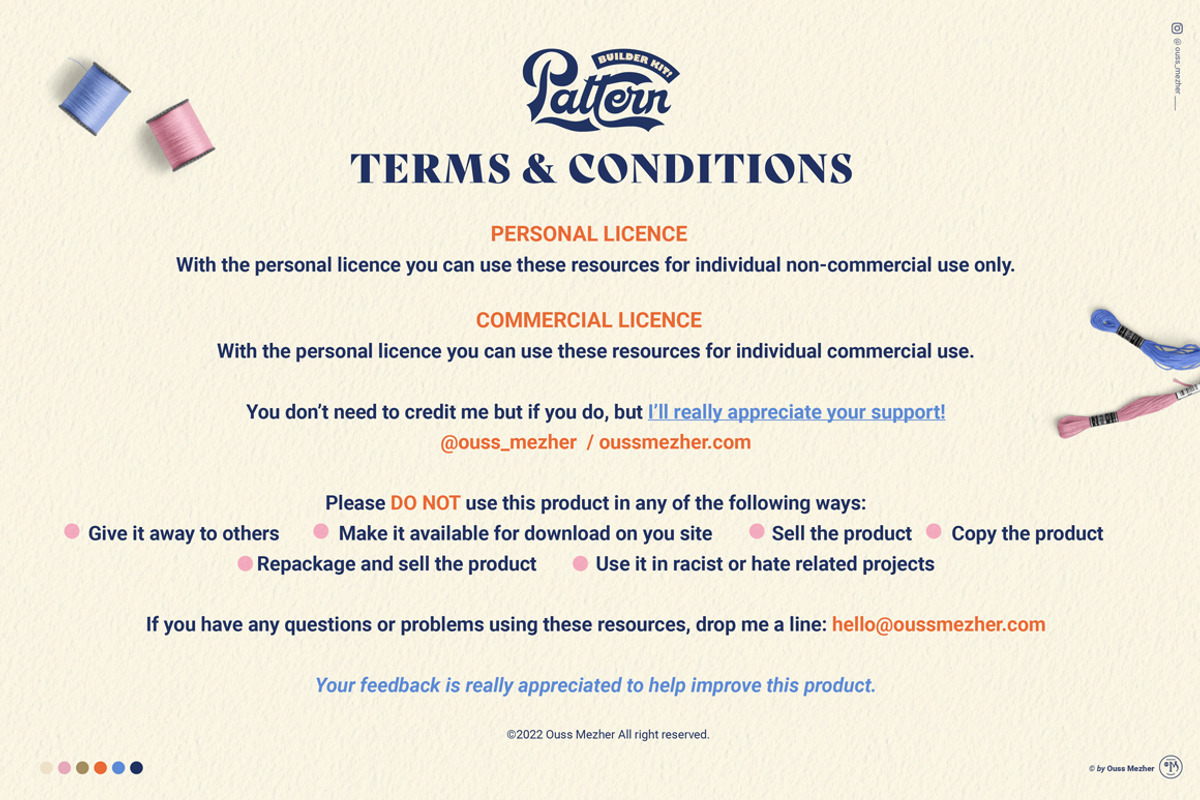 Pattern Builder Kit, a Brushes & More by Ouss Mezher | . procreate ...