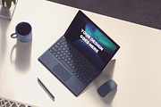 Microsoft Laptop Mock-up #31, a Device Mockup by vraiana