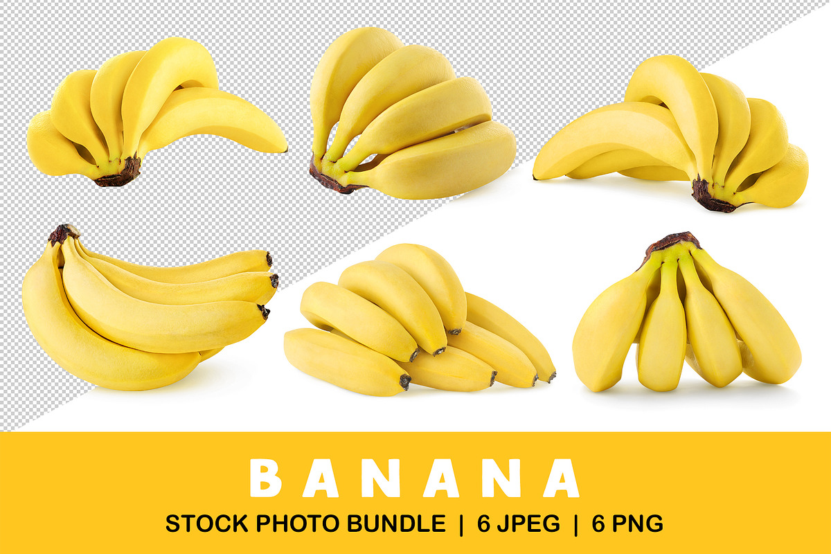 Bunches of bananas, an Object Graphic by Fruits+Veggies
