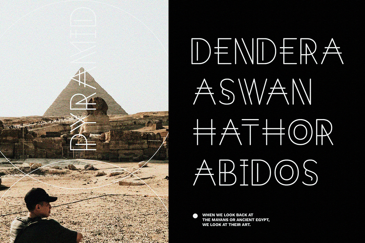 Neoreby - The Display Line Font, a Font by Graphicfresh