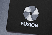 Fusion Logo, a Branding & Logo Template by IKarGraphics | Creative Market
