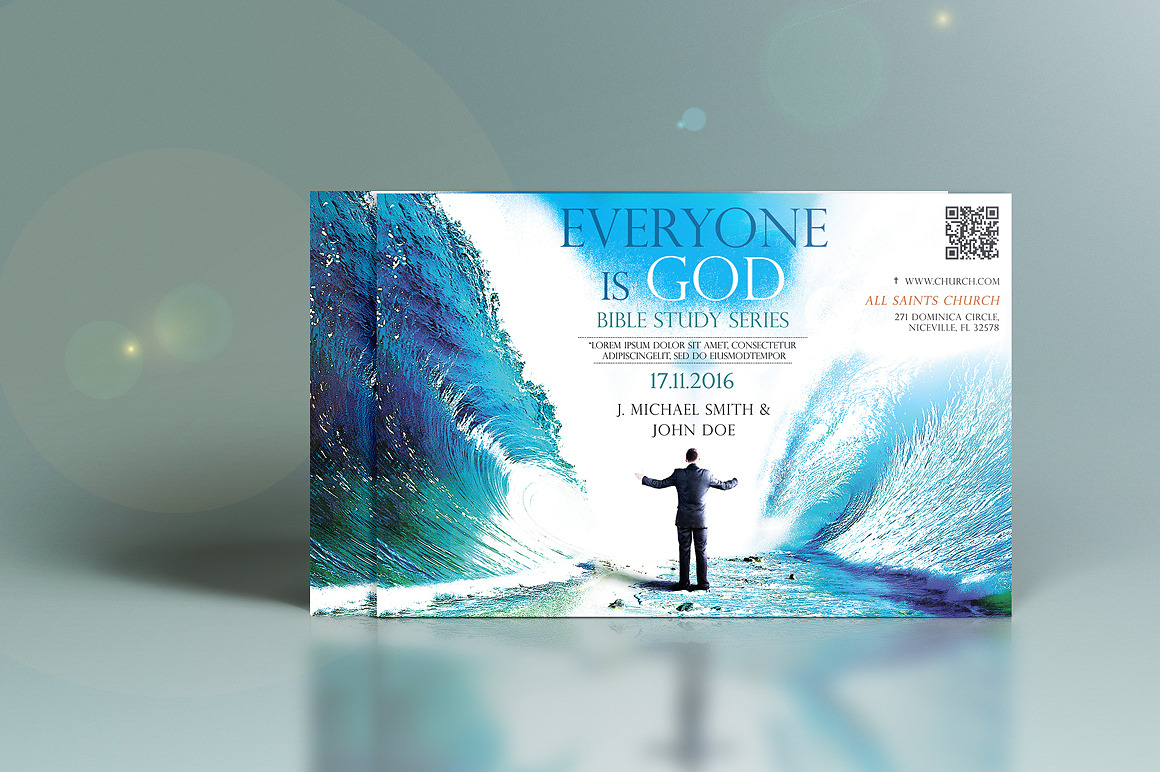 Everyone Is God | Flyer Templates ~ Creative Market