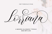 Lorriana Script, a Script Font by Moly Mol | Creative Market