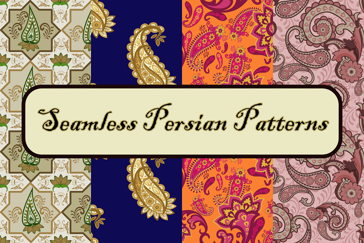 Seamless Persian patterns