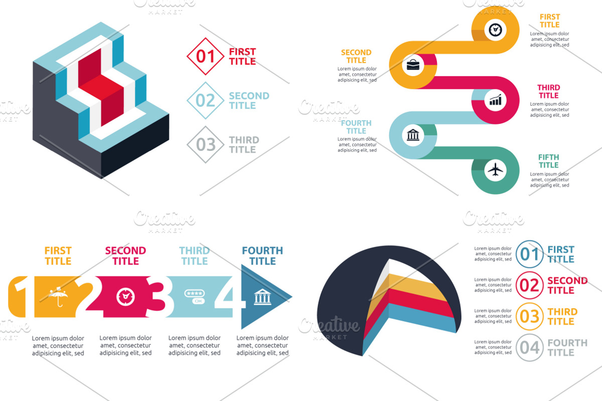 Flexible Infographic Bundle 60% OFF, a Presentation Template by ...