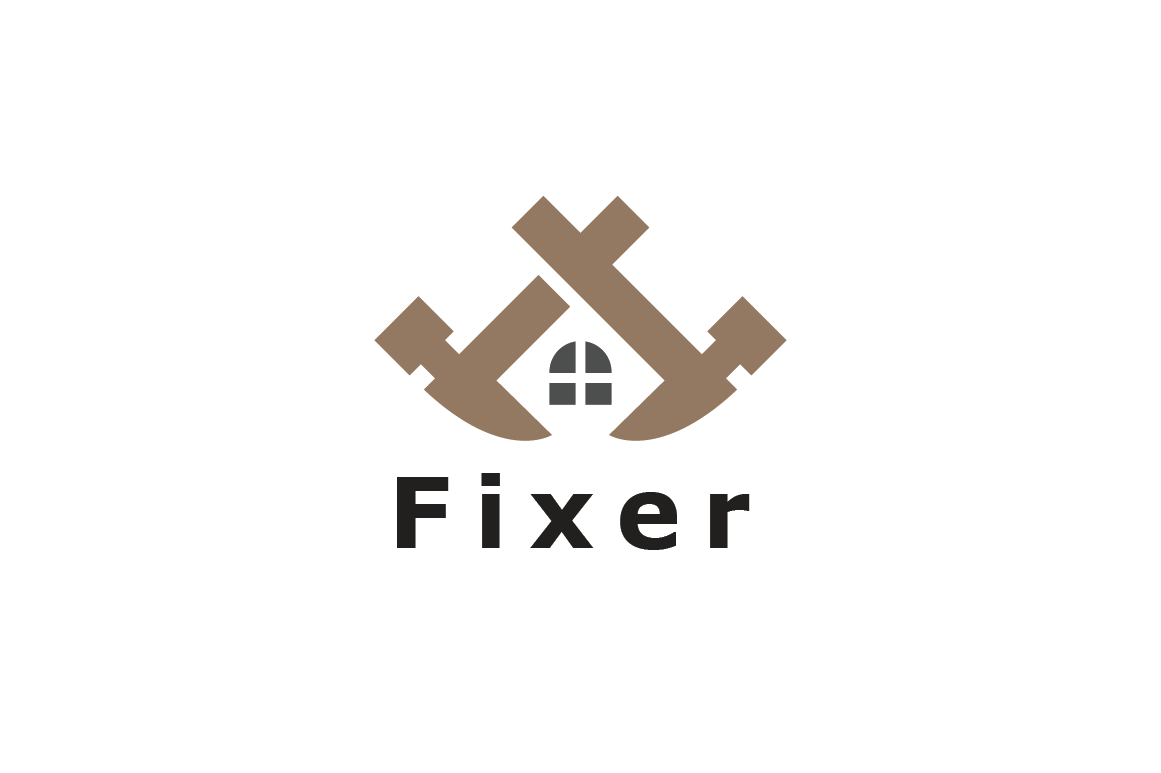 House Fixer Logo Template, a Branding & Logo Template by Heavtryq Design