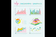 Graph and Charts, Diagrams, a Work Illustration by robuart