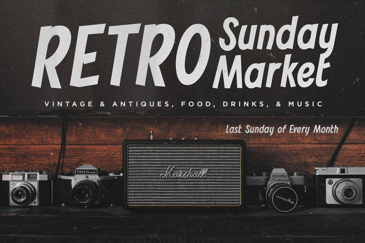Kehlin - Vintage Casual Font, a Font by Konstantine Studio