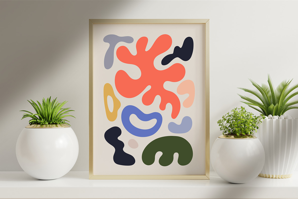 Modern abstract poster designs set, a Background Graphic by Good Studio