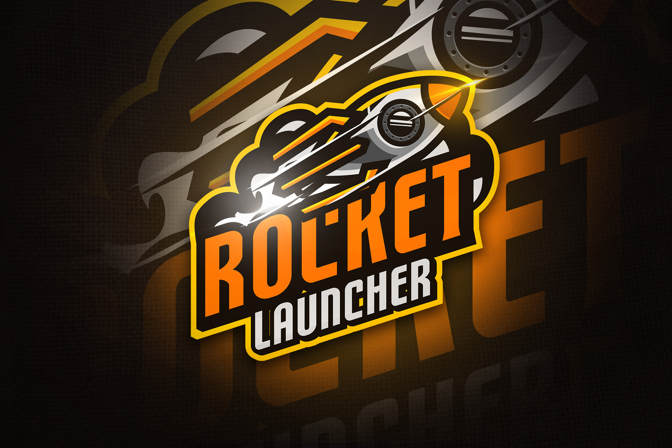 Rocket Launcher - Mascot&Esport Logo, a Branding & Logo Template by AQR ...