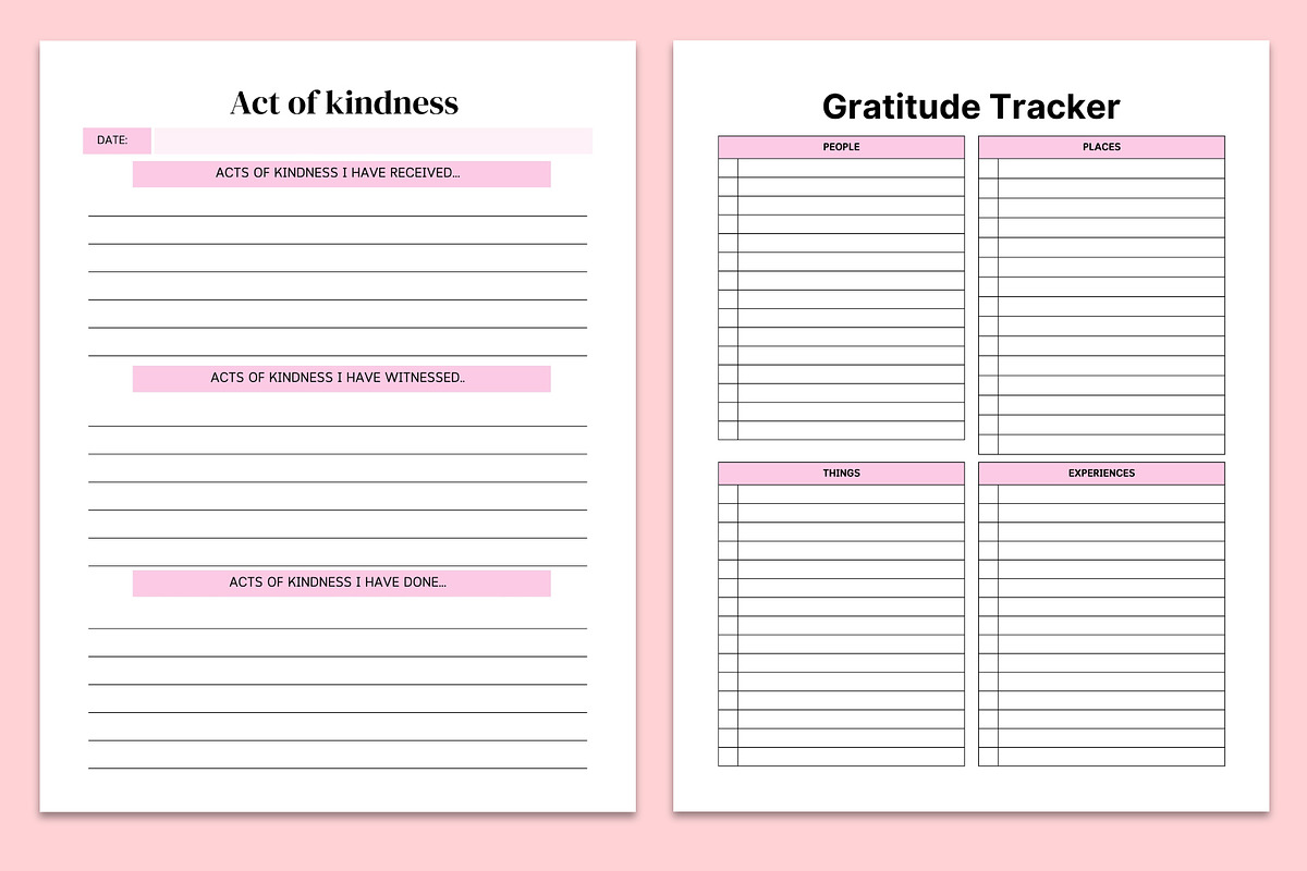 Editable Prayer Journal Canva