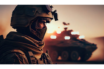 Soldiers on battlefield, a Texture Graphic by Neirfy