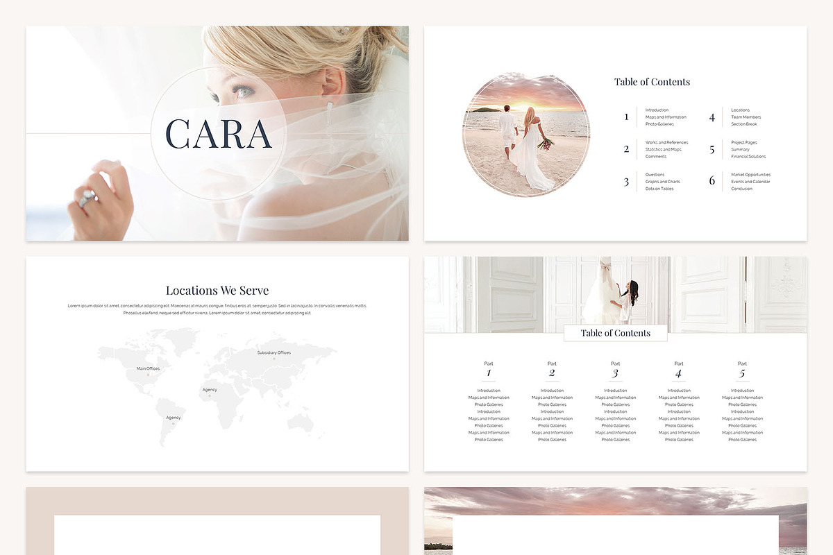 Cara Presentation Template, a Presentation Template by SlideStation