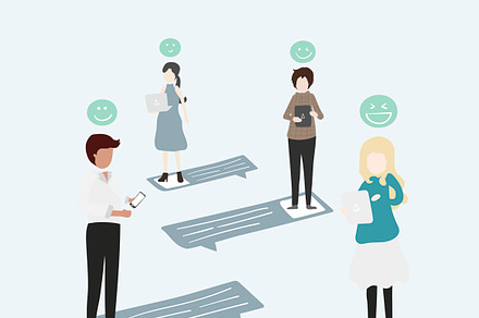 set of human avatar vector, a Person Illustration by rawpixel