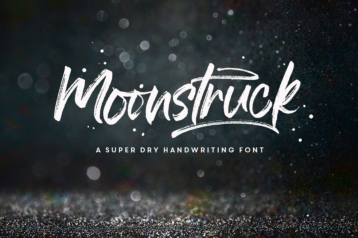 Moonstruck Handwriting + Extras, a Script Font by Callie Rian & Co.