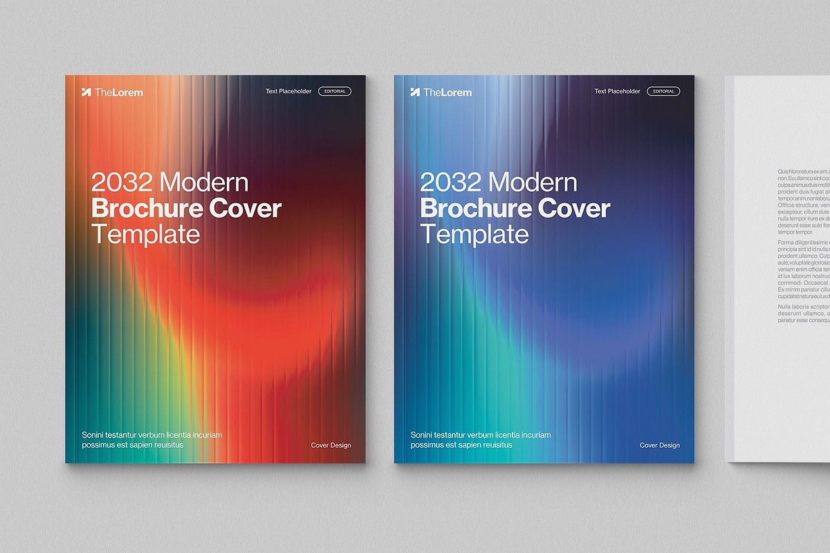 Abstract Brochure Cover Template, a Brochure Template by BrandPacks