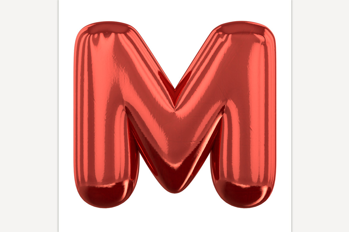 Inflatable letters, an Object Graphic by 3D Graphics Shop