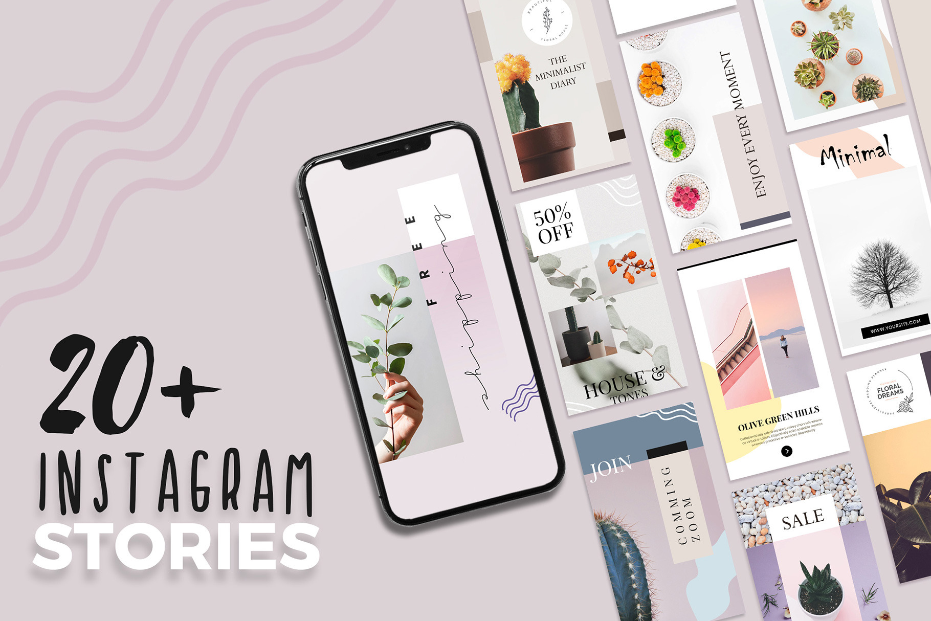 Instagram Stories Template, a Social Media Template by VictorThemes