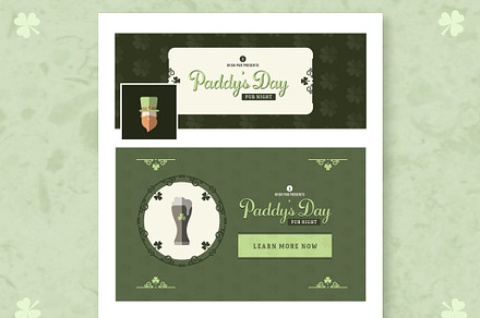 Paddys Day Poster, a Card Template by wavebreak