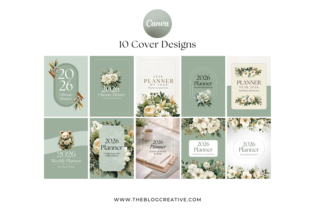 2026 Digital Template, Planner, a Marketing Template by The Blog Creative