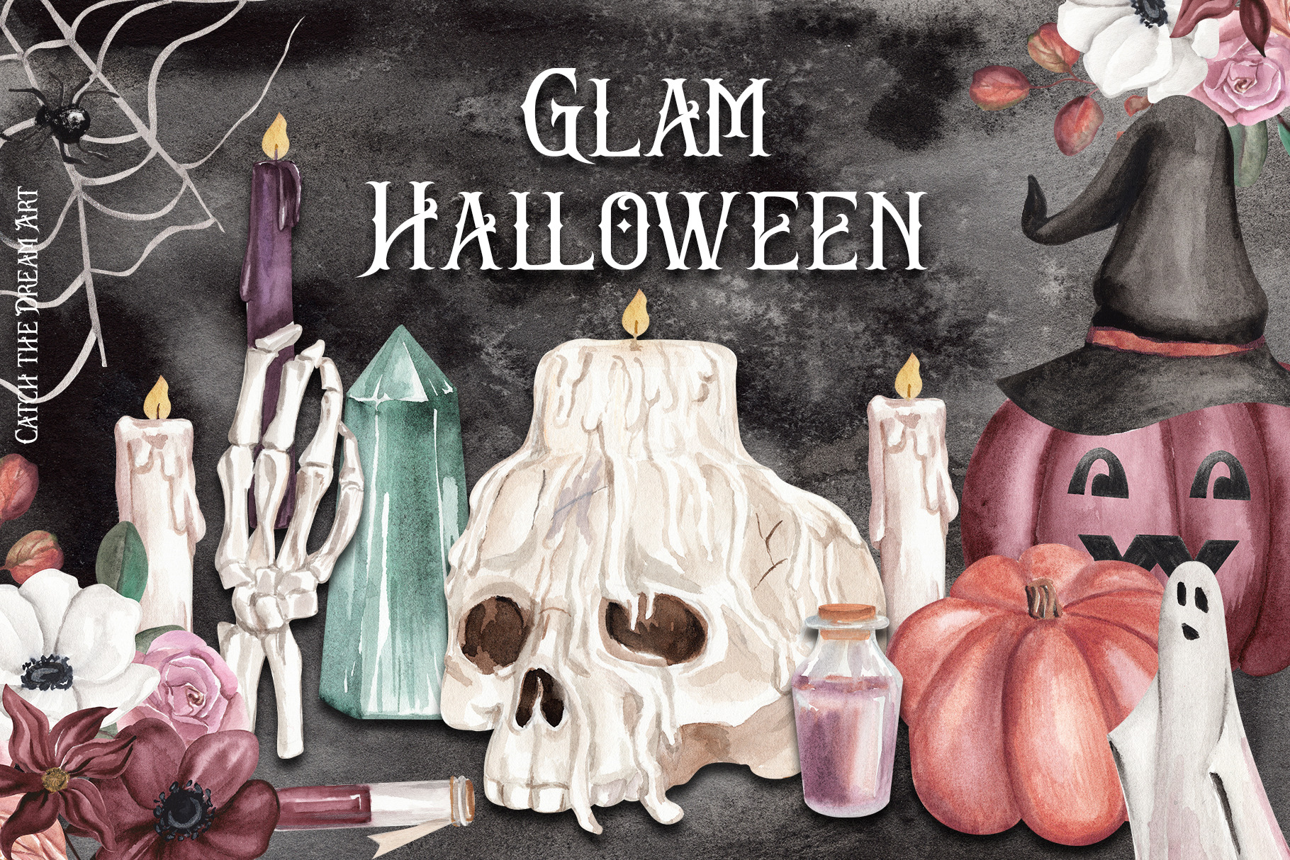 Glam Halloween Season of the Witch, a Seasonal Illustration by Catch ...