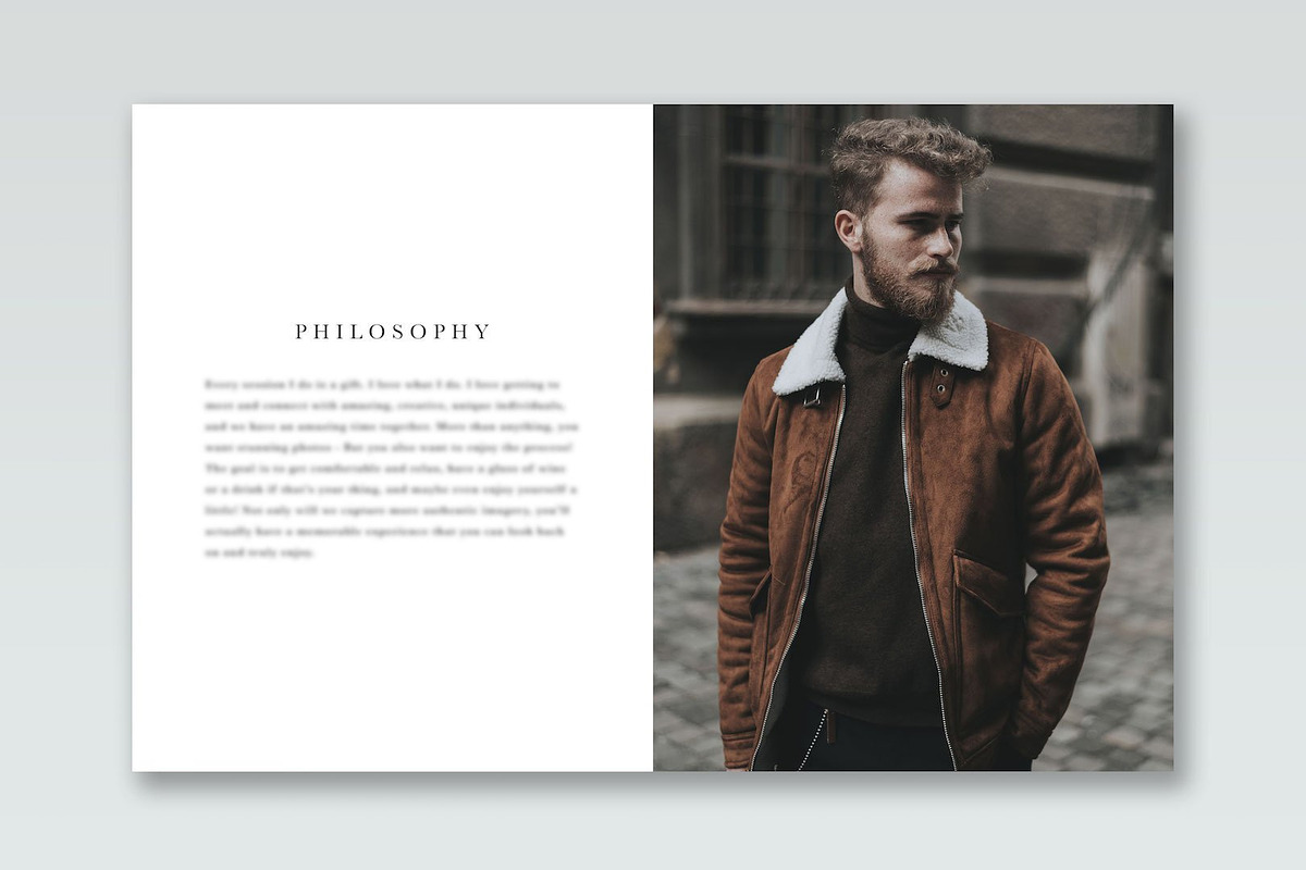 Portrait Photographer Magazine Guide, a Magazine Template by Signature ...