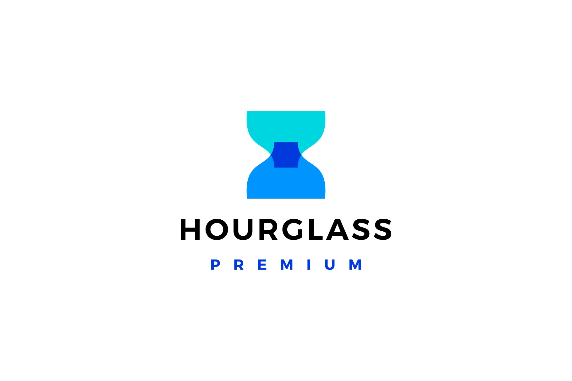 hourglass logo vector icon, a Branding & Logo Template by vastard