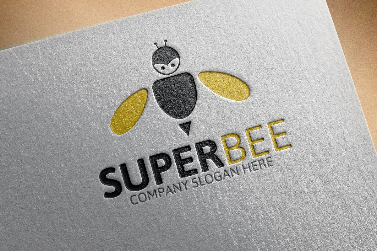 Super Bee Logo, a Branding & Logo Template by Josuf Media