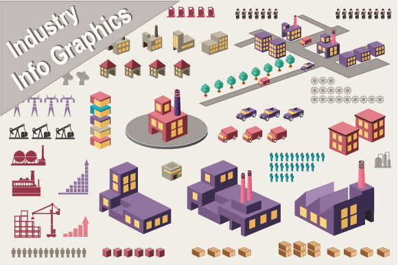 Set of vector elements, a Person Illustration by AlexZeL