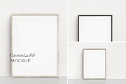 2x3 Ratio - Wood Frame Mockup, a Print Template by The White Space Co.
