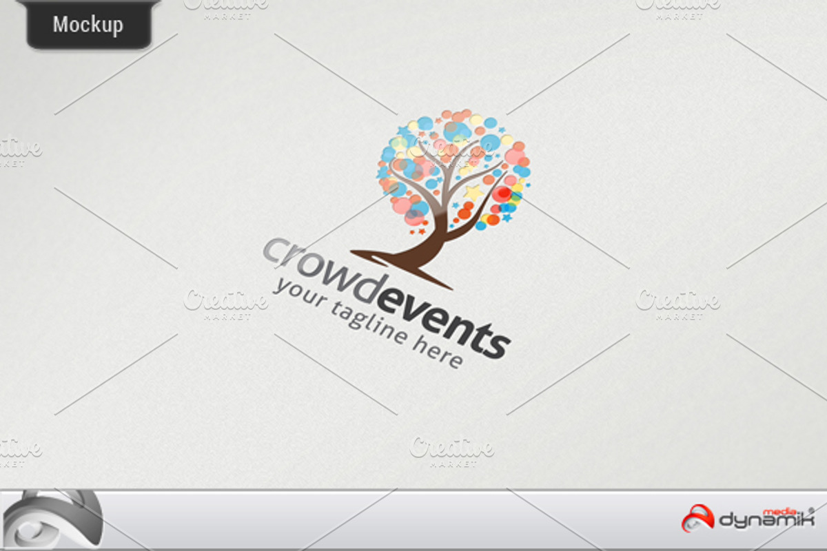 Crowd Events - Logo Template, a Branding & Logo Template by DynamikMedia