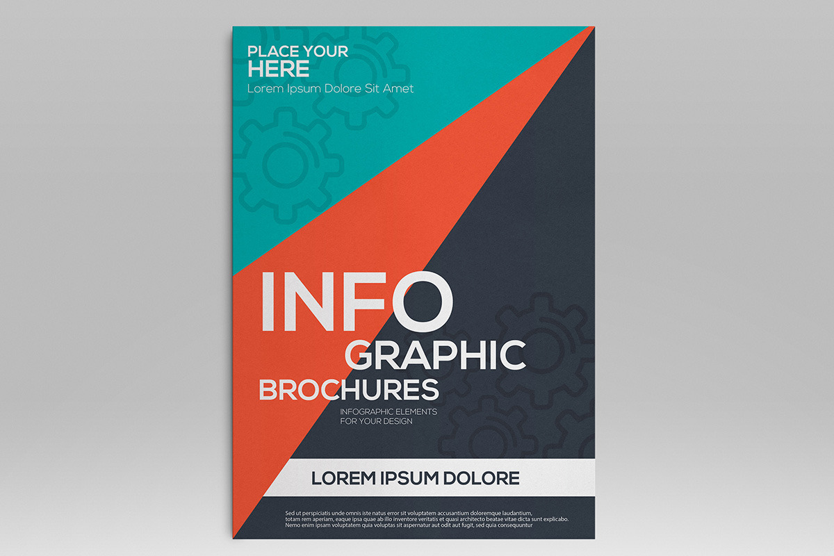 Infographics Elements for Brochures, a Work Illustration by Creative ...