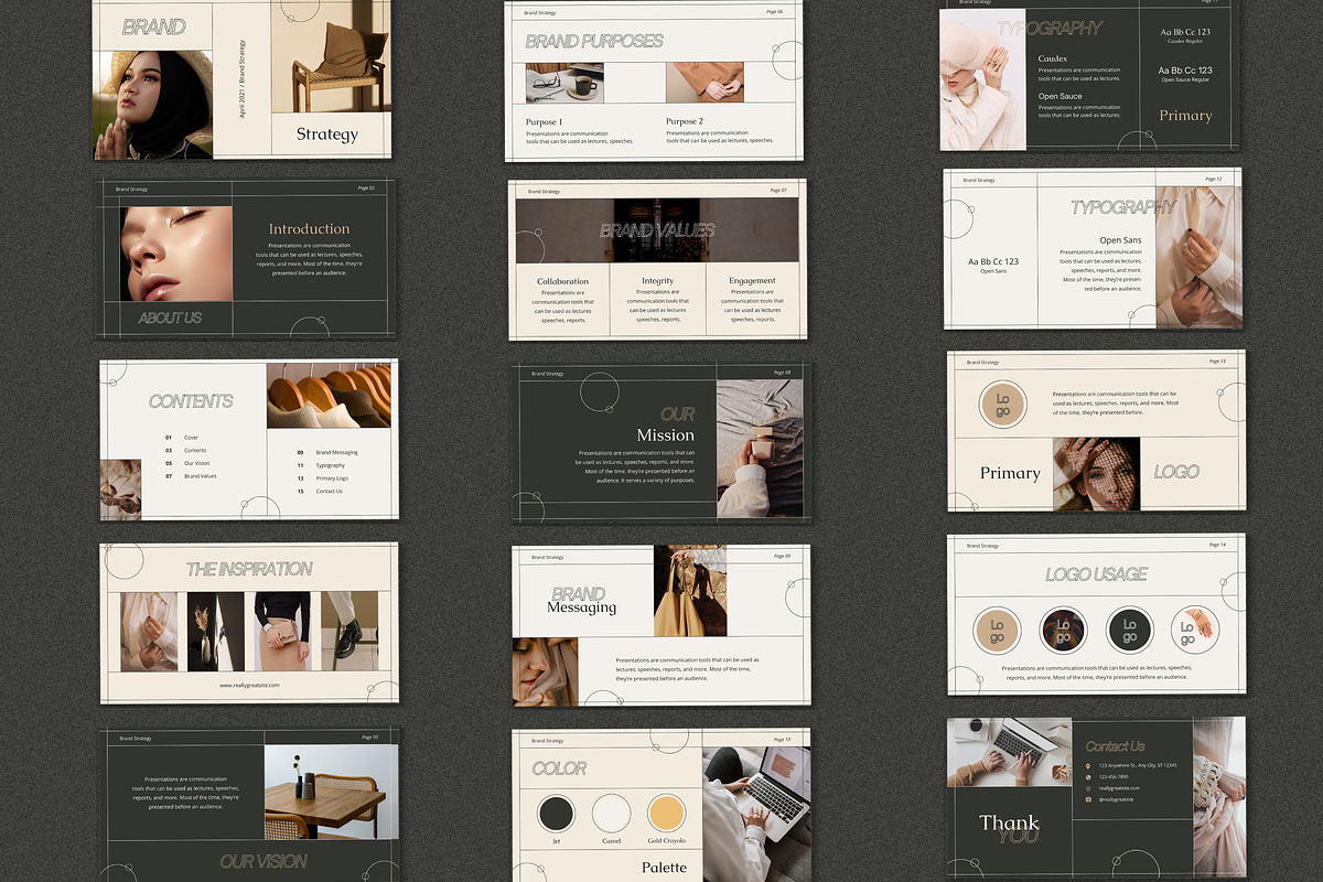 Brand Strategy Guidelines Template