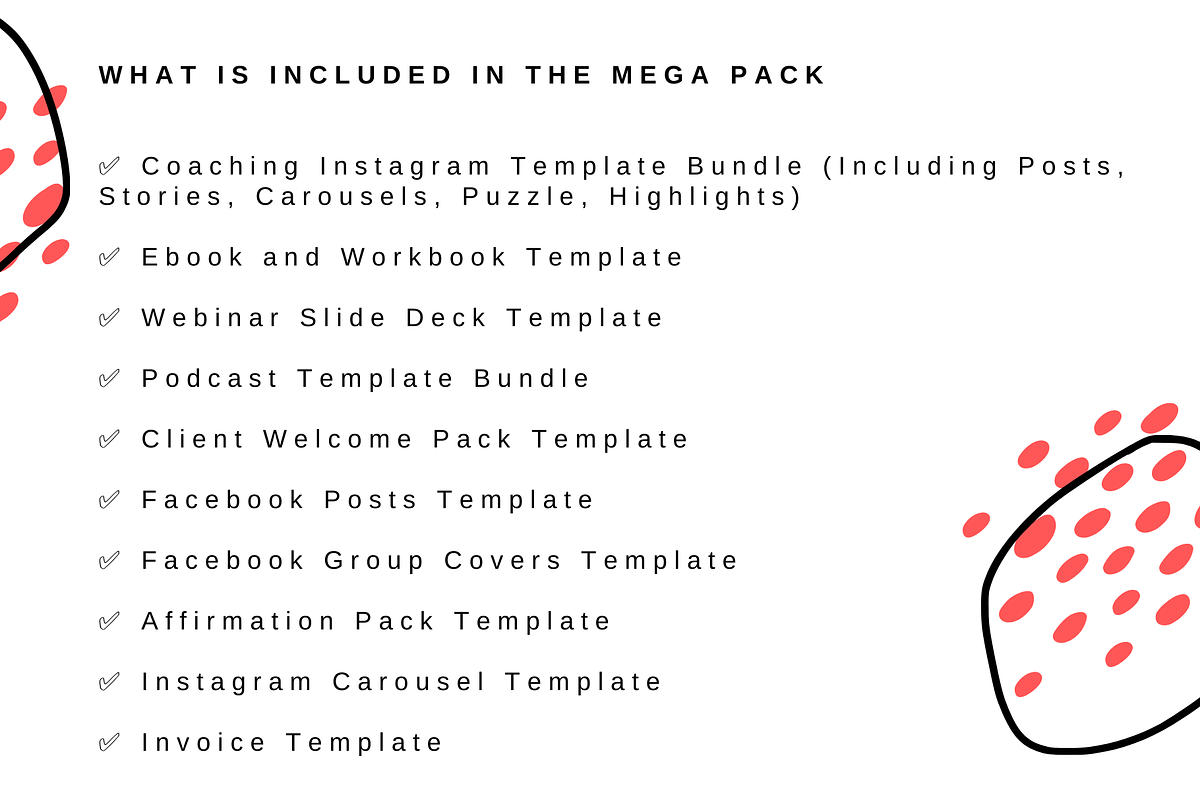 MEGA TEMPLATE BUNDLE - ALBA, a Social Media Template by Jennifer Magri ...