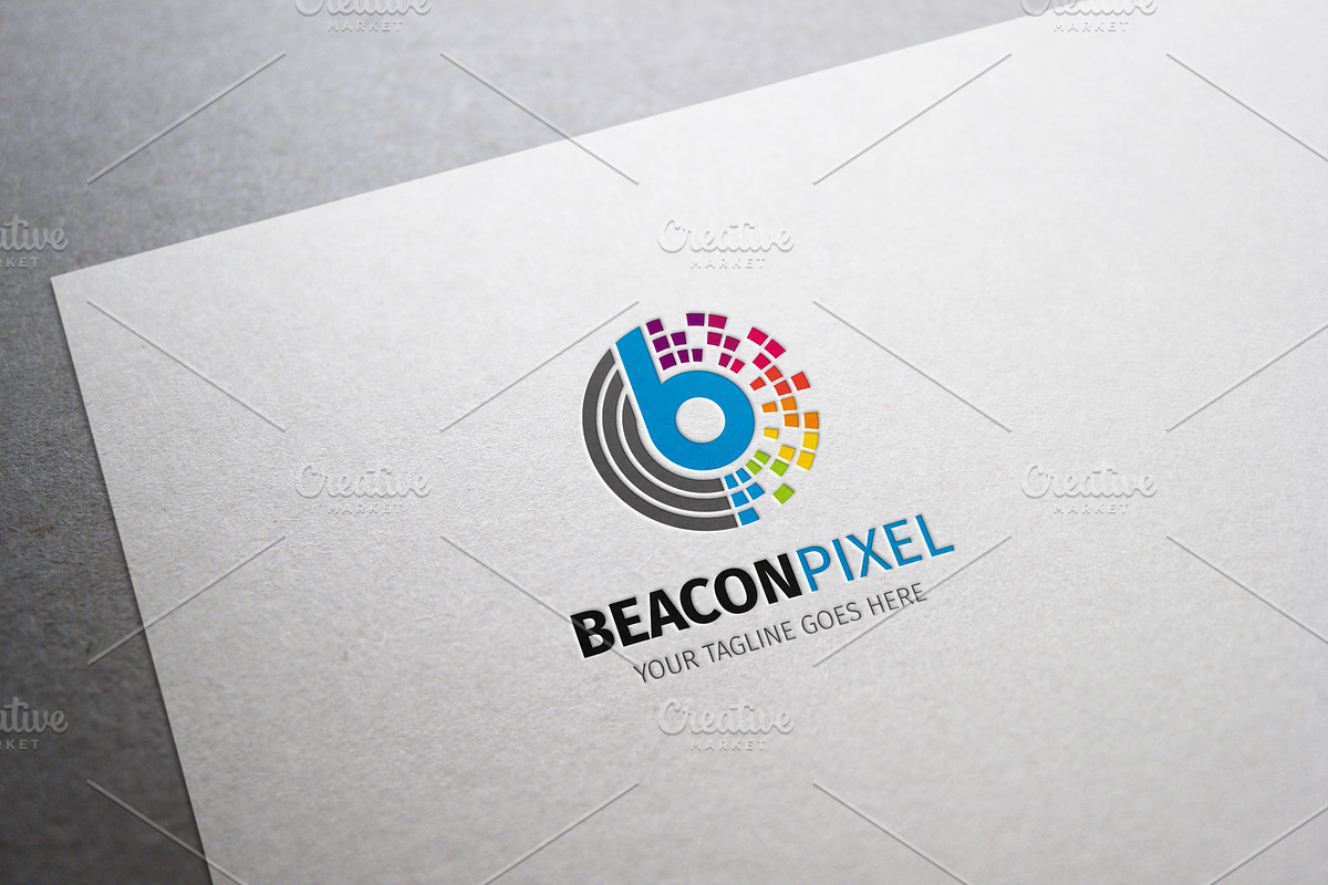 Pixel Letter B Logo, a Branding & Logo Template by XpertgraphicD