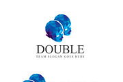 Double Team Logo, a Branding & Logo Template by Mariyana