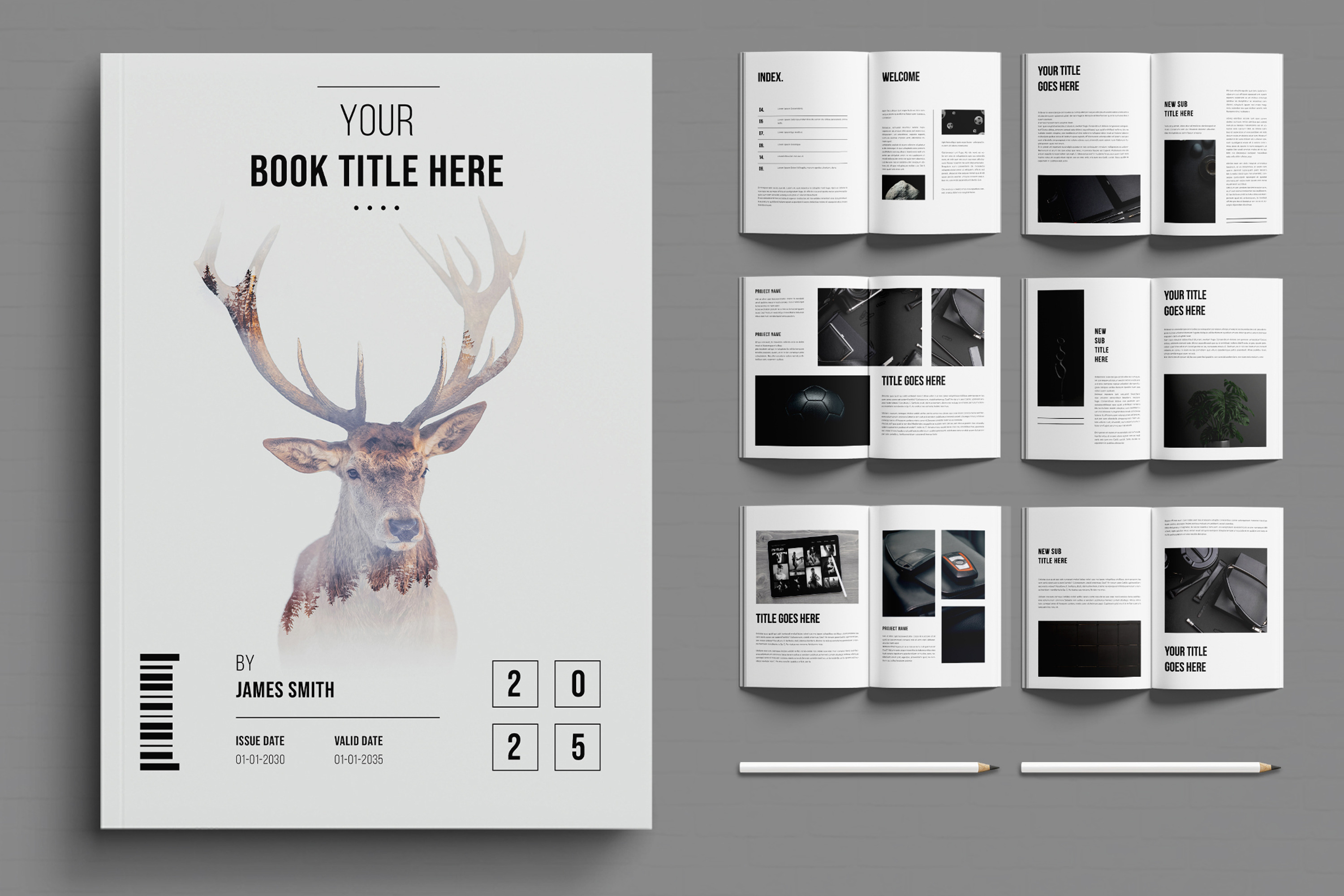 Book Template Design