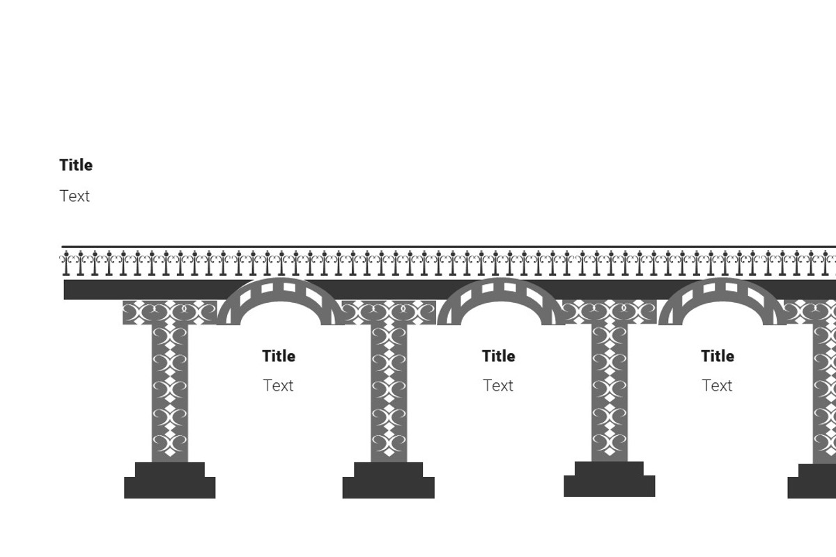 Bridge Charts, a Presentation Template by Mr.Visual