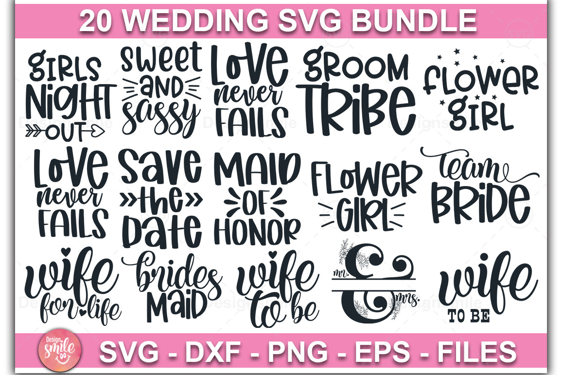 Weading SVG Bundle, an Illustration by DESIGNAVO | Creative Market