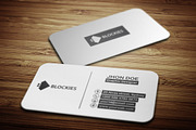 Rounded + Rectangle Business Card, a Business Card Template by Pentaclay