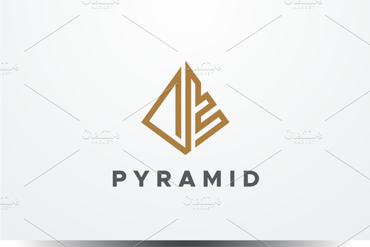 Pyramid Logo, a Branding & Logo Template by yopie