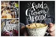 Food Photography Overlays - Set 1, a Graphic by The Pen and Brush