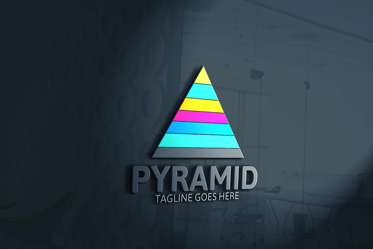 Pyramid Logo, a Branding & Logo Template by Josuf Media