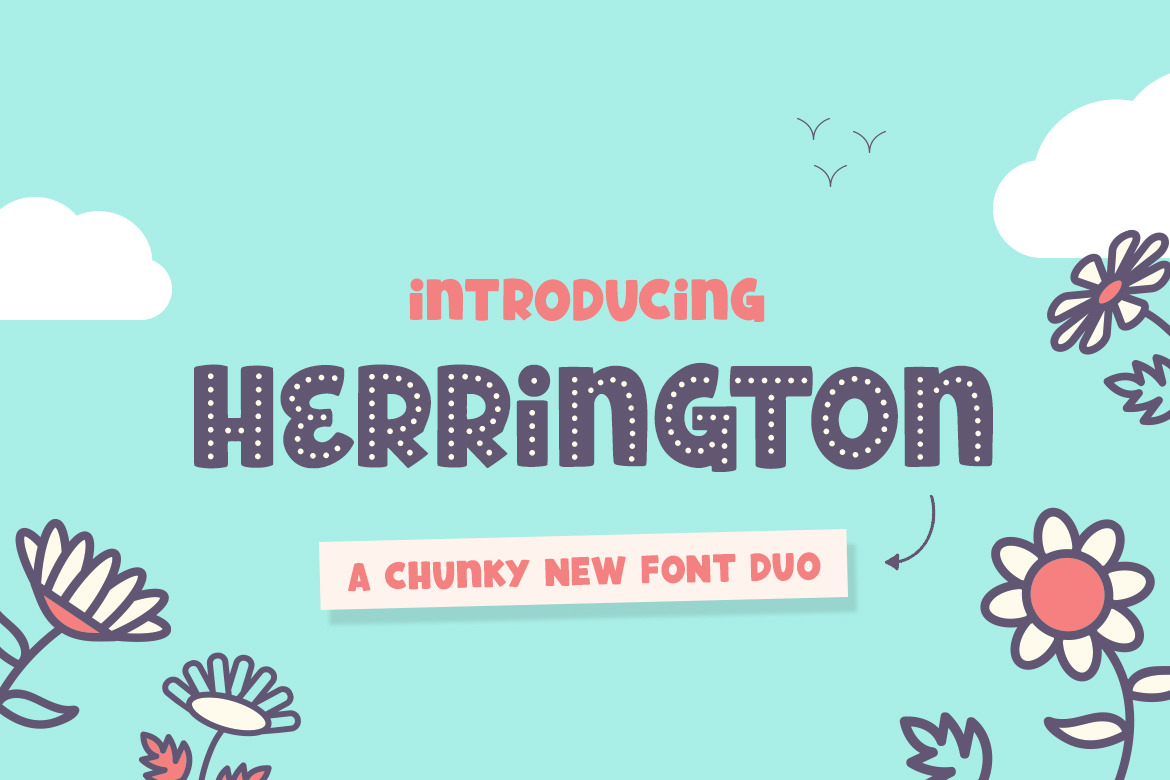 Herrington Font Duo, a Font by Salt & Pepper Designs