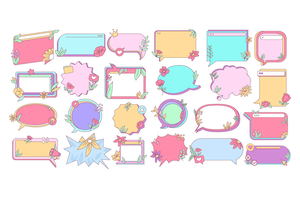 Vintage Groovy Retro Ui Frame, an Object Graphic by Vesvocrea ...