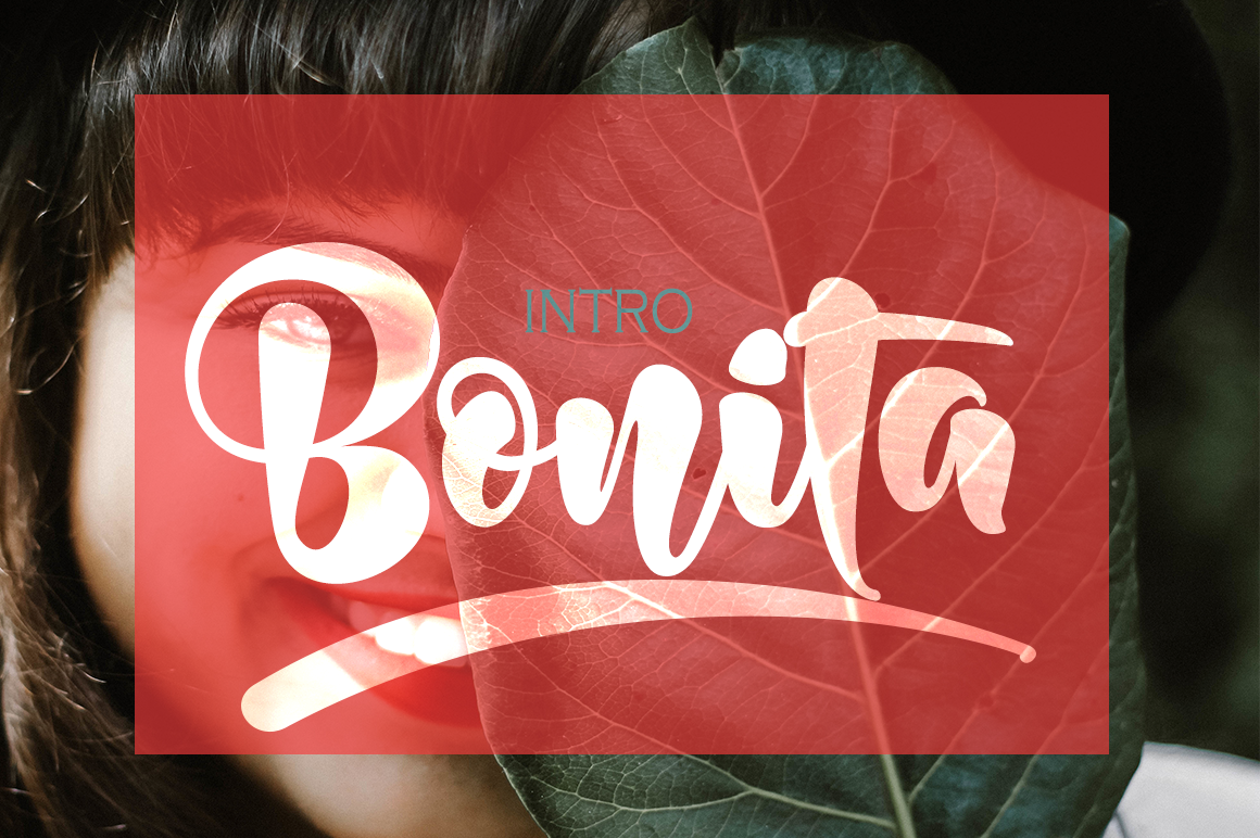 Bonita, a Script Font by jorse