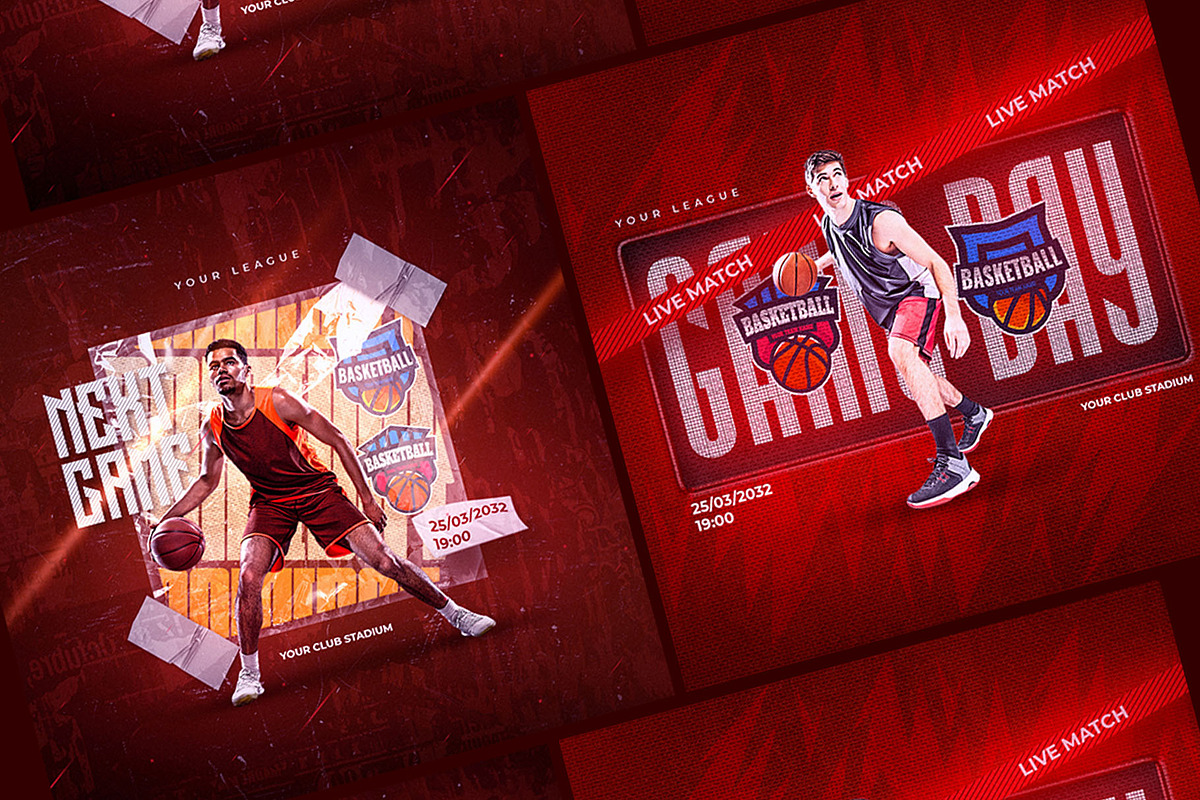 Basketball Social Media Bundle