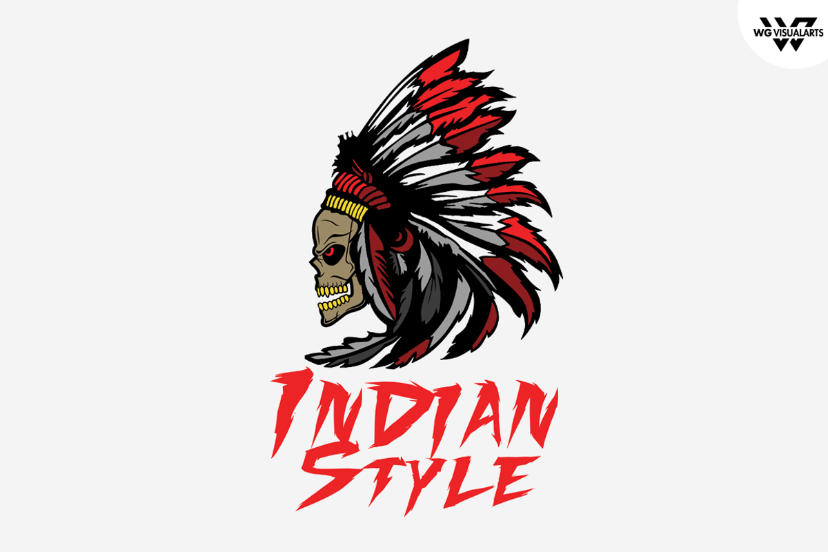 INDIAN Vector Logo, a Branding & Logo Template by WG DESIGN