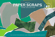 Paper Scraps, a Texture Graphic by Naive Feel